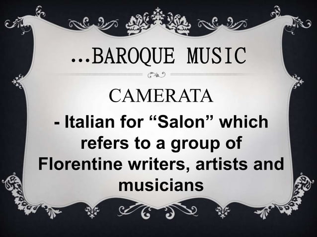 MUSIC OF THE BAROQUE PERIOD | PPTX