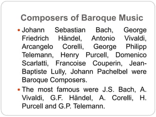 Baroque period | PPT