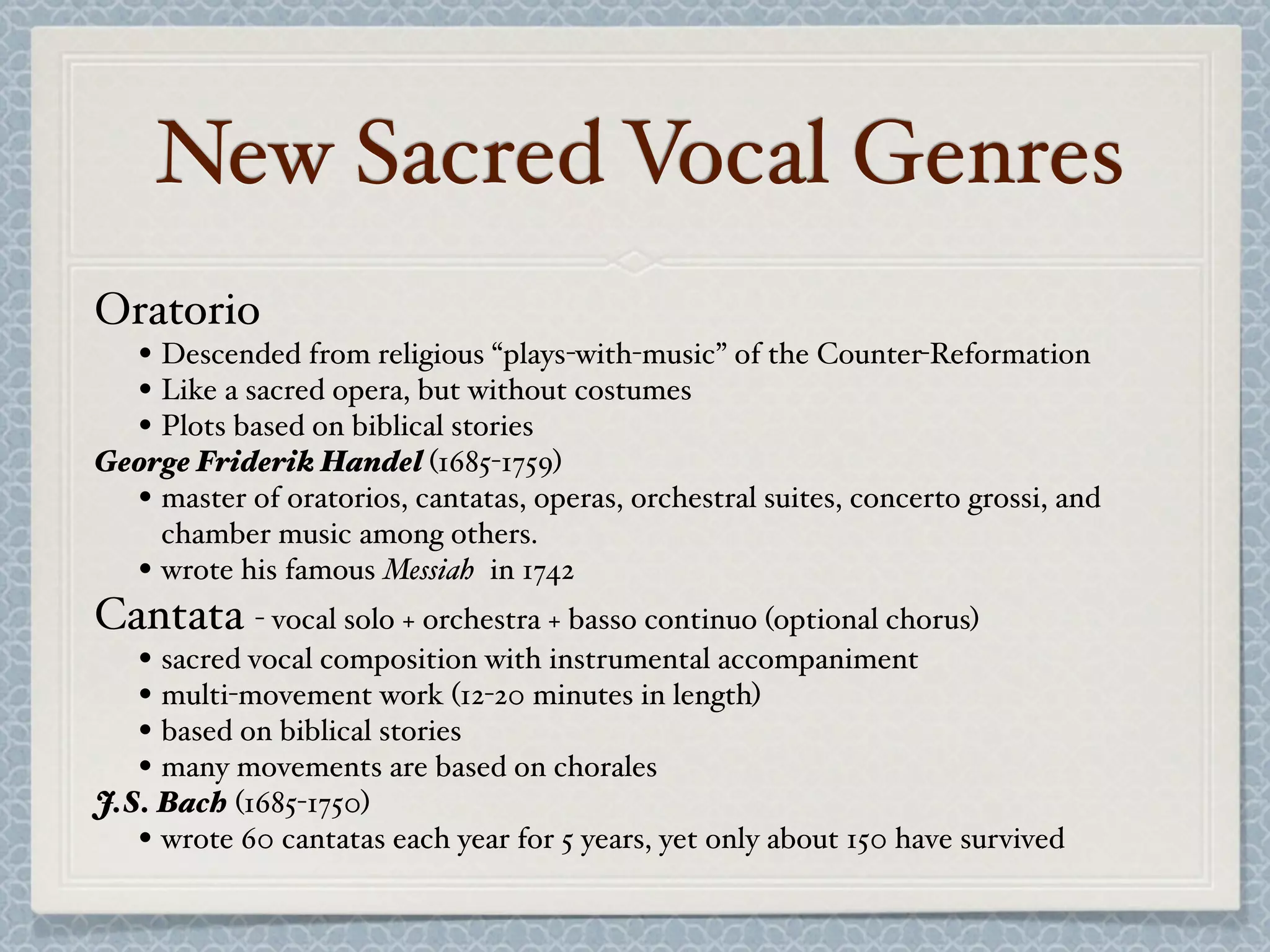 Baroque power point | PPT