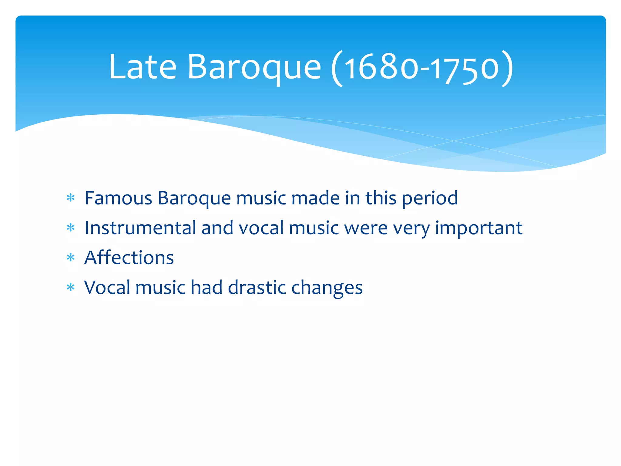 A Powerpoint Presentation About Baroque Music | PPTX | Classical Music ...