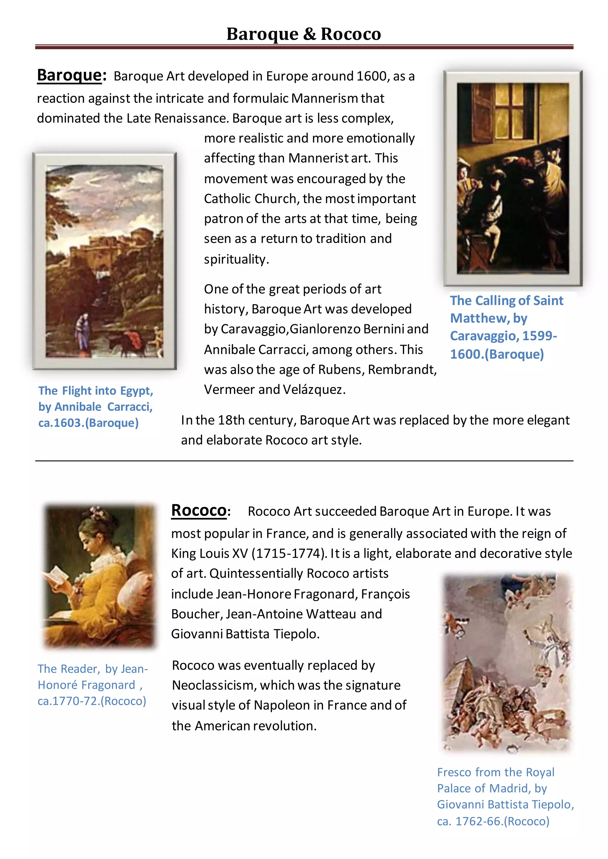 Baroque&rococo | DOCX