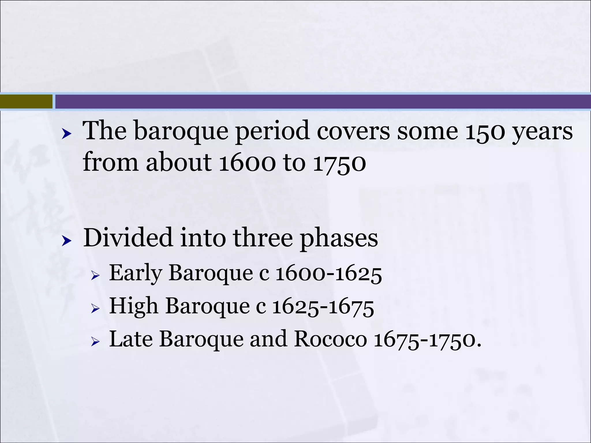 Baroque & Rococo | PDF