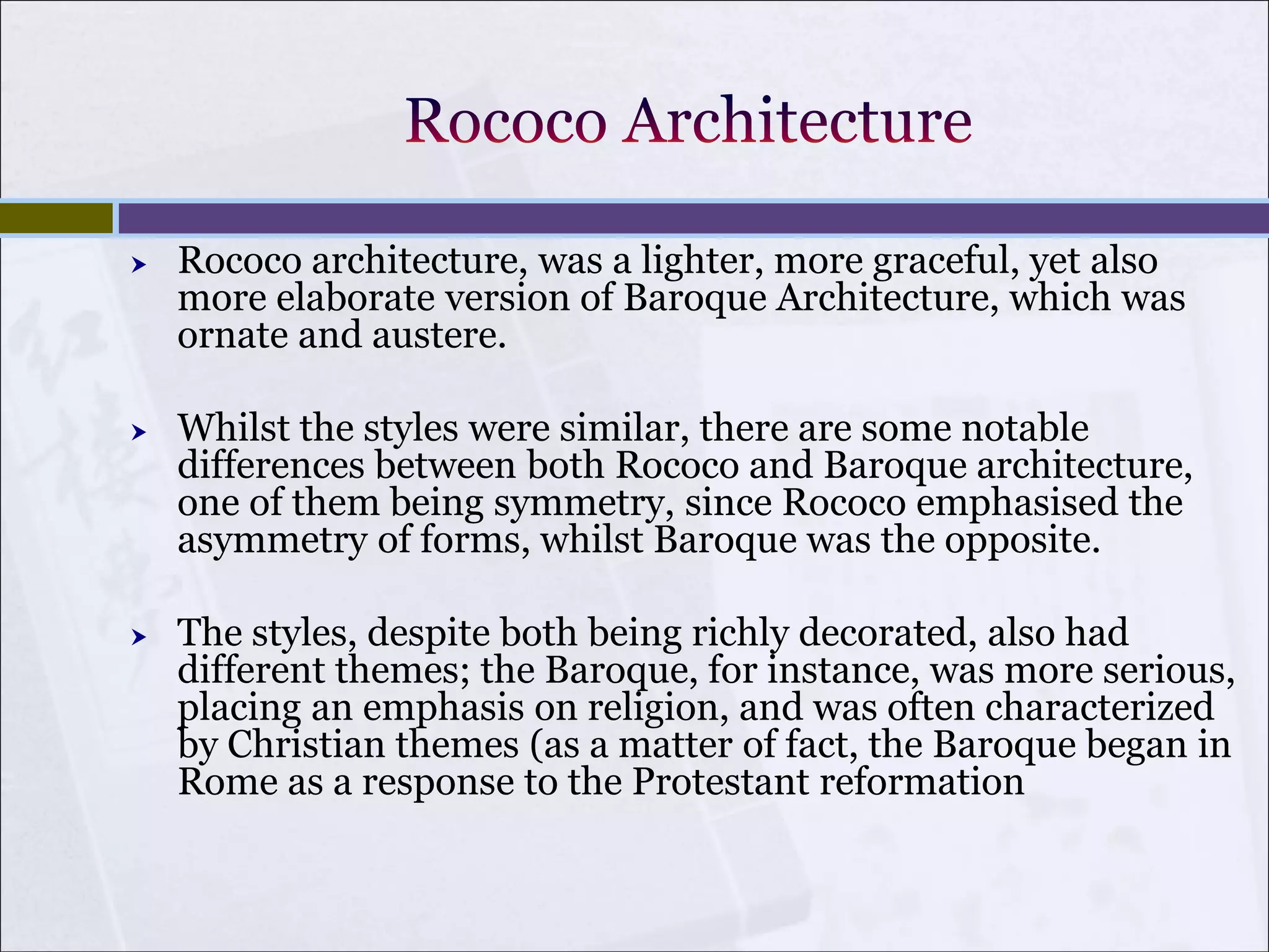 Baroque & Rococo | PDF