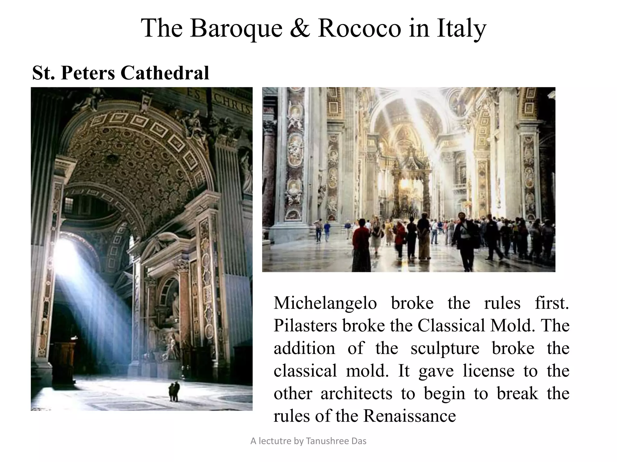 Baroque & Rococo architecture | PPTX