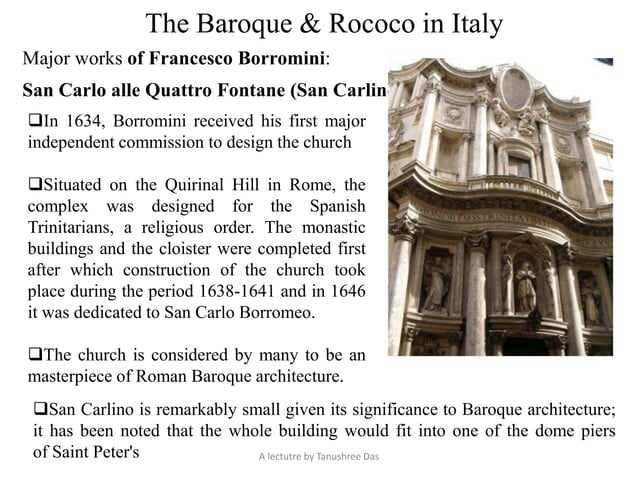 Baroque & Rococo architecture | PPTX