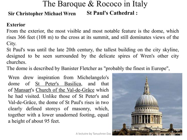 Baroque & Rococo architecture | PPTX