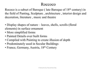 Baroque & Rococo architecture | PPTX