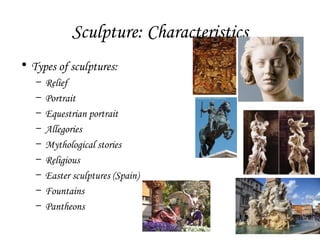 Baroque Sculpture Characteristics