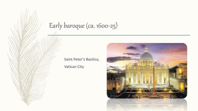 Baroque and Rococo Era | PPT