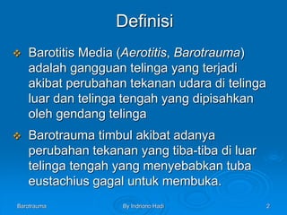 Barotrauma | PPTX