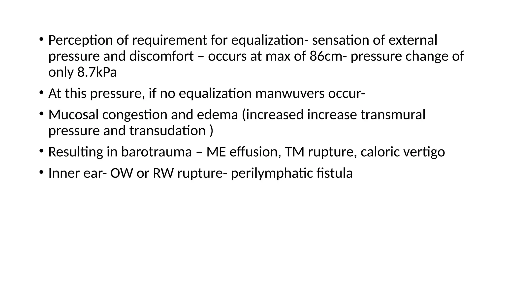otic barotrauma - pathophysiology and clinical features.pptx