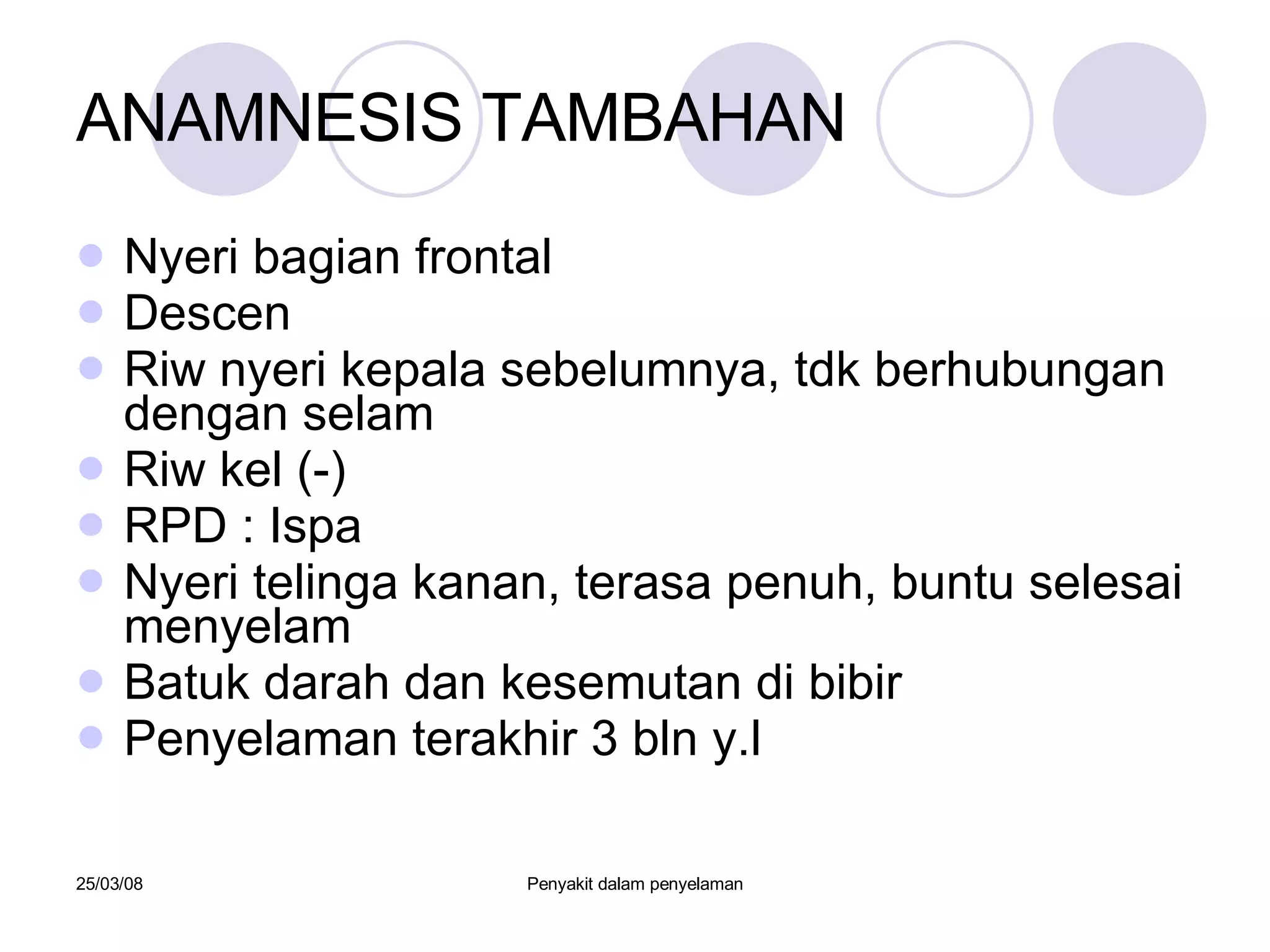 Barotrauma sinus | PPT