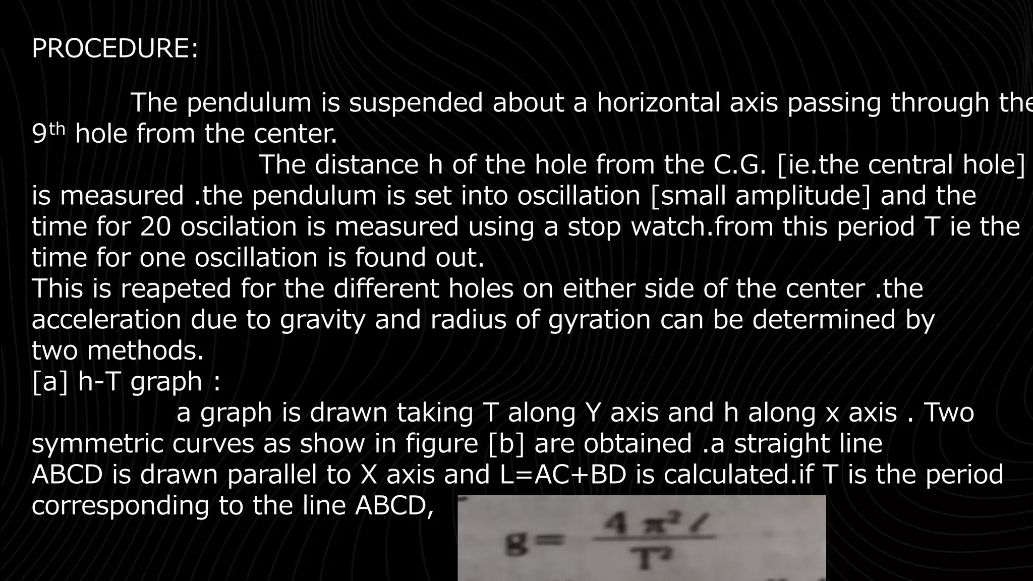 Bar Pendulum experiment ppt.pptx