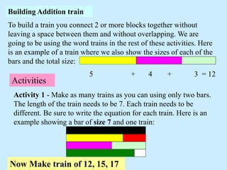 Learning Mathematics with Cuisenaire more | PPTX