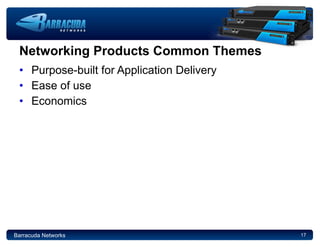 Barracuda Networks Overview | PPT