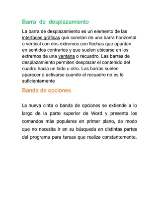 Barra de titulos | DOCX