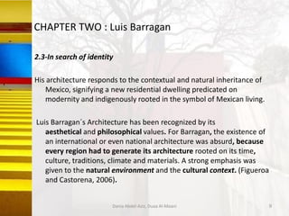 Architect: Luis Barragan | PDF