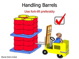 Barrel Storage_ Handling for safety & material handling | PPT