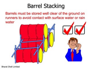 Barrel Storage_ Handling for safety & material handling | PPT