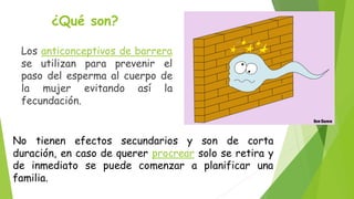 Anticonceptivos de barrera | PDF