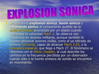 Barrera del sonido | PPT