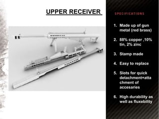 Barrett M107 .50 CAL SNIPER RIFLE | PPTX