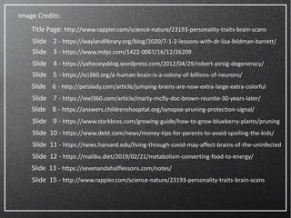 Lisa Feldman-Barrett's 7 and one -half Lessons About the Brain | PDF