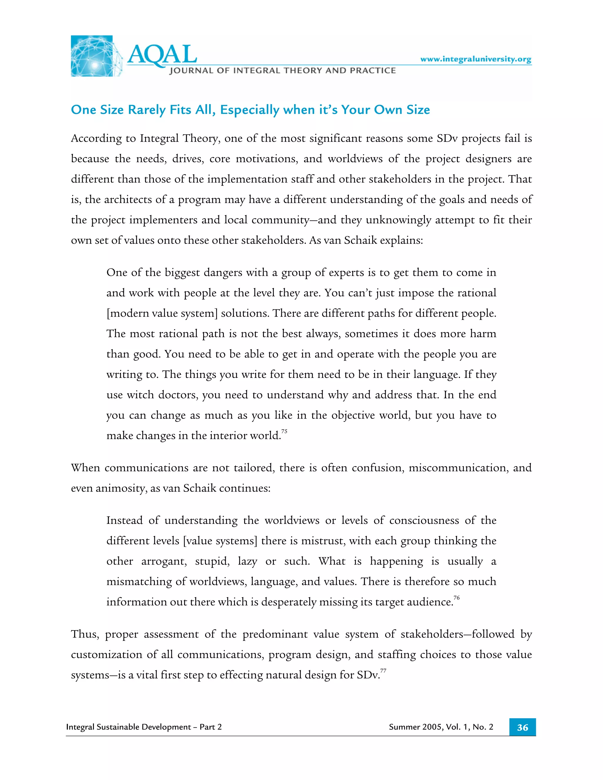 Barrett brown pt 2 integral sustainable development | PDF