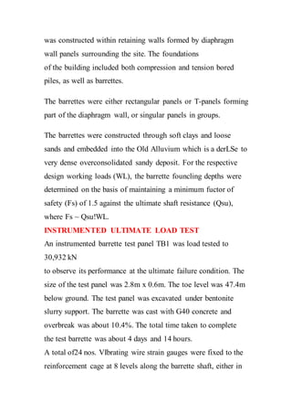Barrette foundation | DOCX