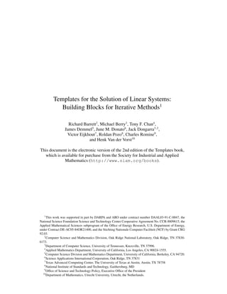 Barret templates | PDF