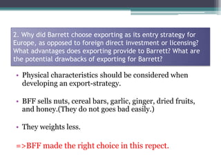 Barrett farm foods | PPT