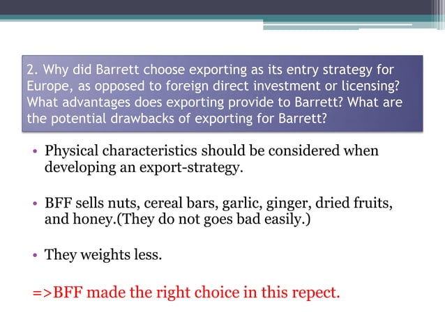 Barrett farm foods | PPT