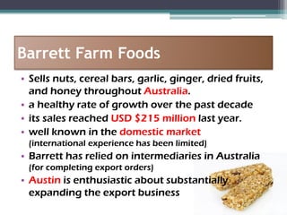 Barrett farm foods | PDF