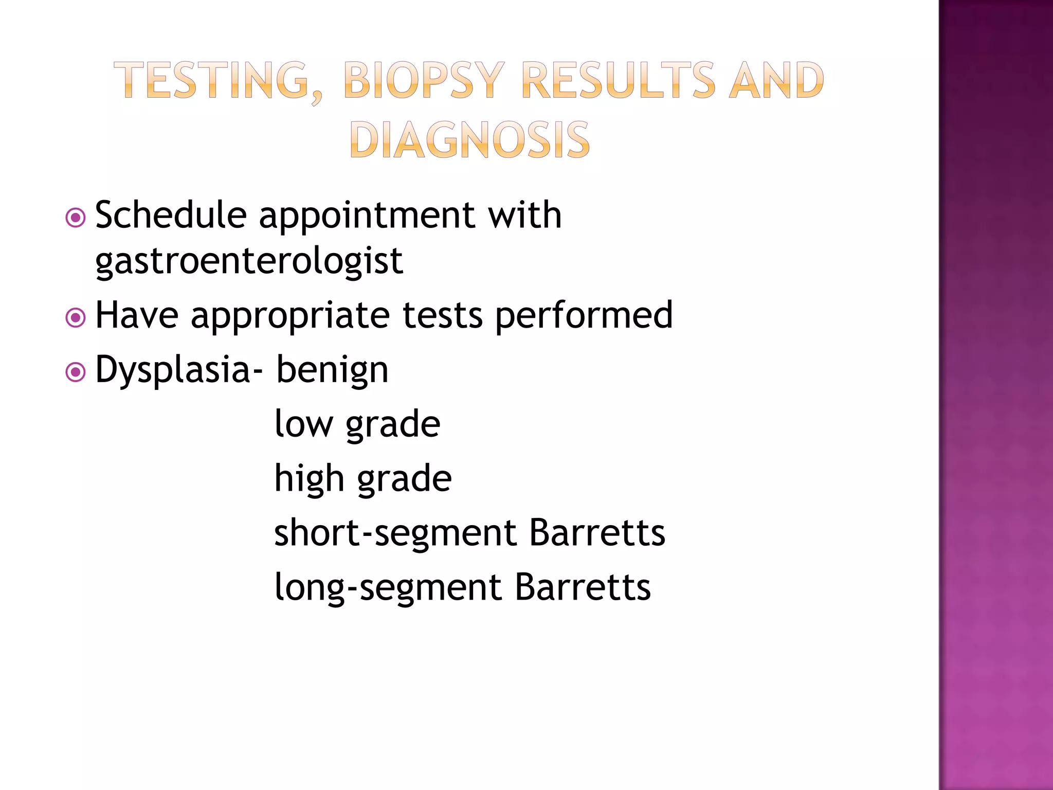 Barretts Esophagus | PPTX