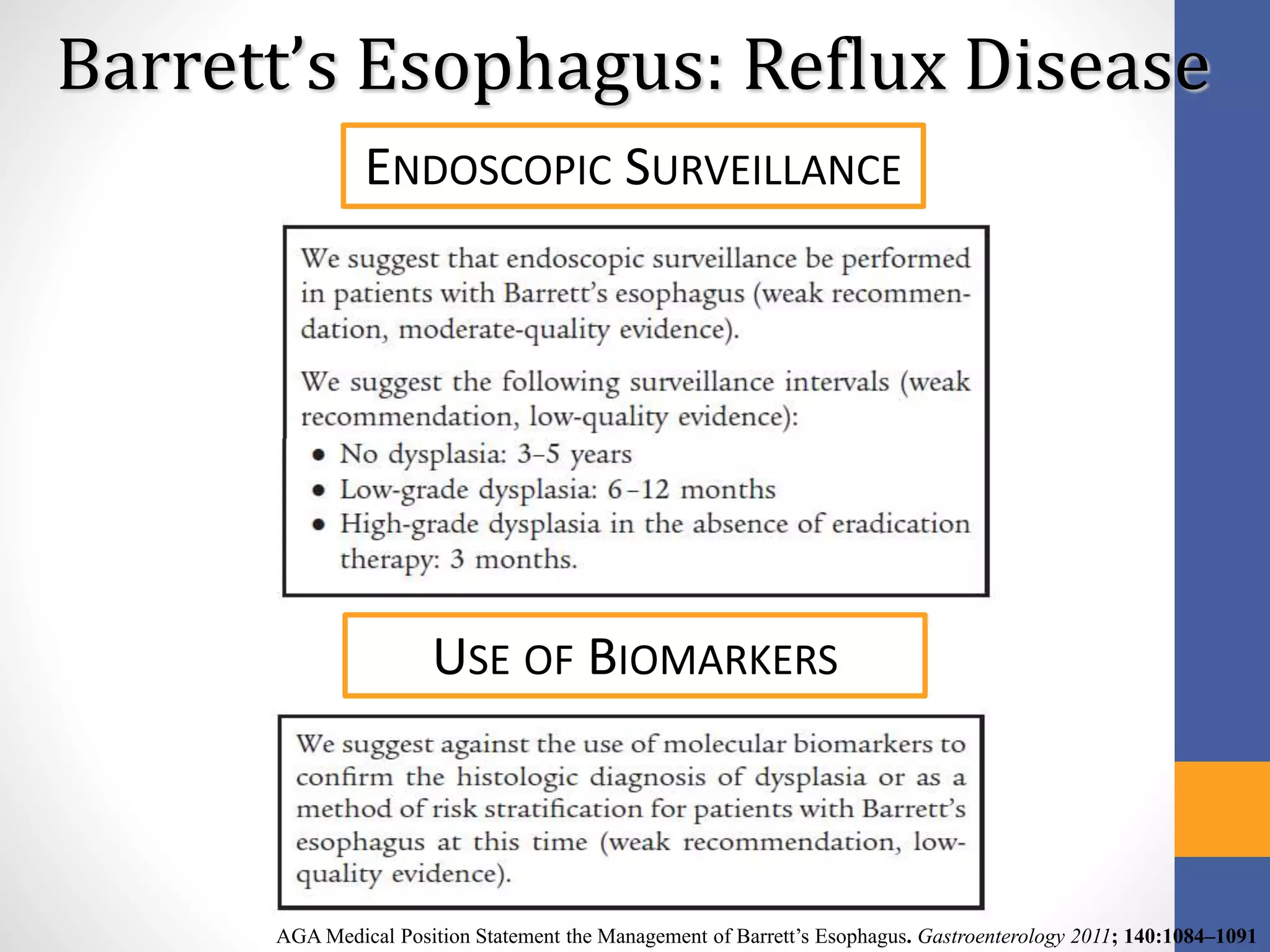 Dall'esofago di Barrett all'adenocarcinoma: fisiopatologia e diagnosi ...