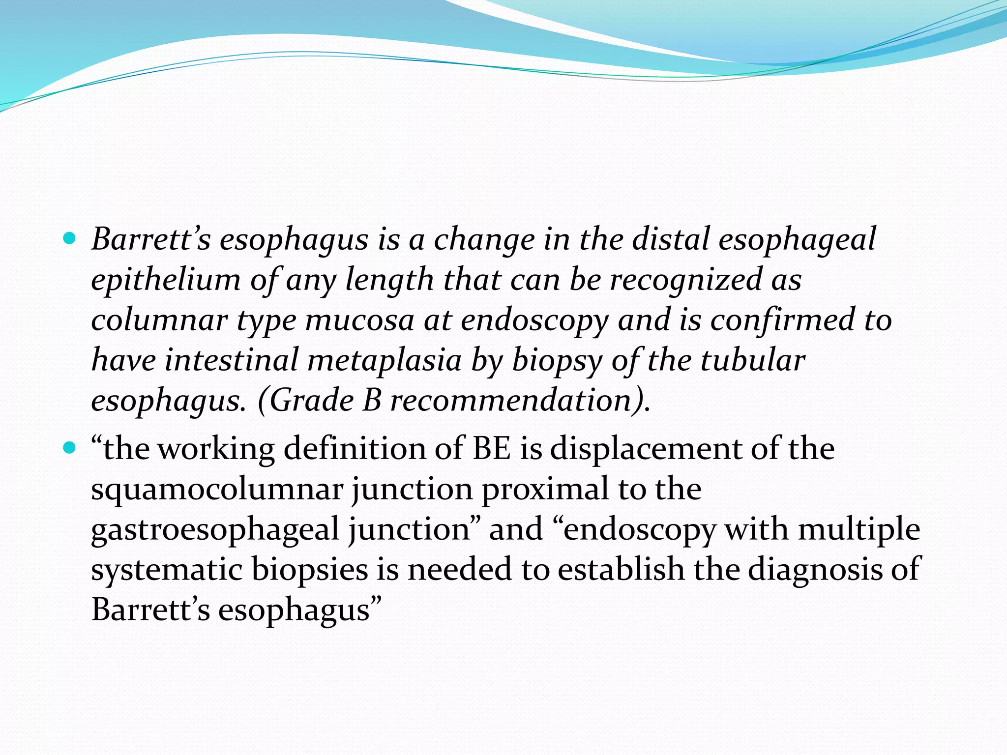 Barretts Esophagus BY DR P ABDUL SAMAD.pptx