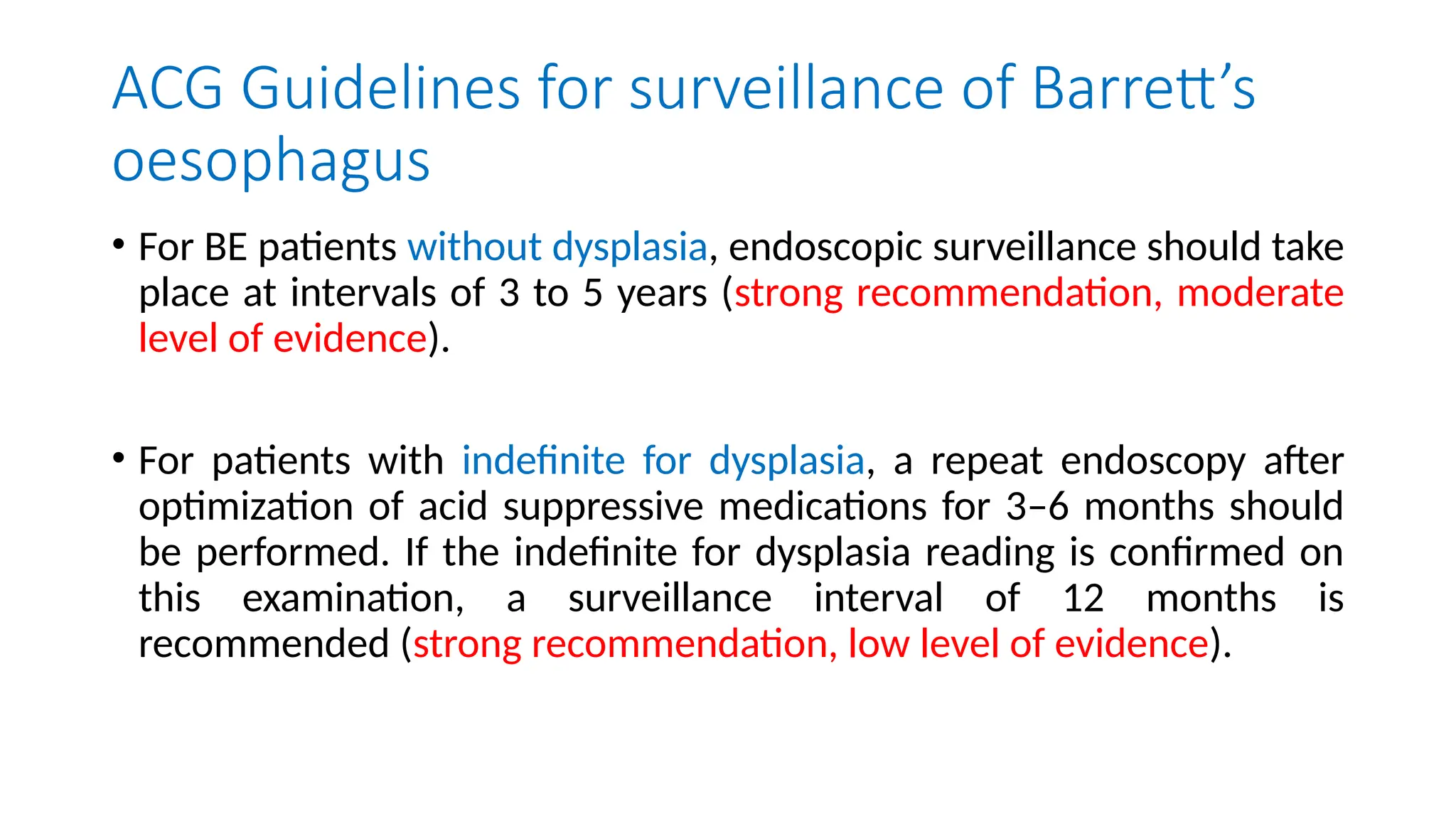 Barretts Esophagus -Diagnosis & management .pptx