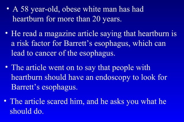 Barrett's esophagus; guidelines & new endoscopic techniques | PPT ...