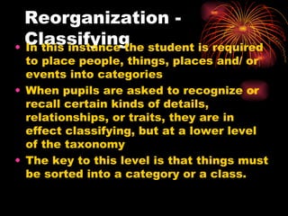 Barrett’s taxonomy | PPT