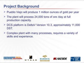Barrick simulation with mimic presentation | PPT | Computer Software and Applications | Computing