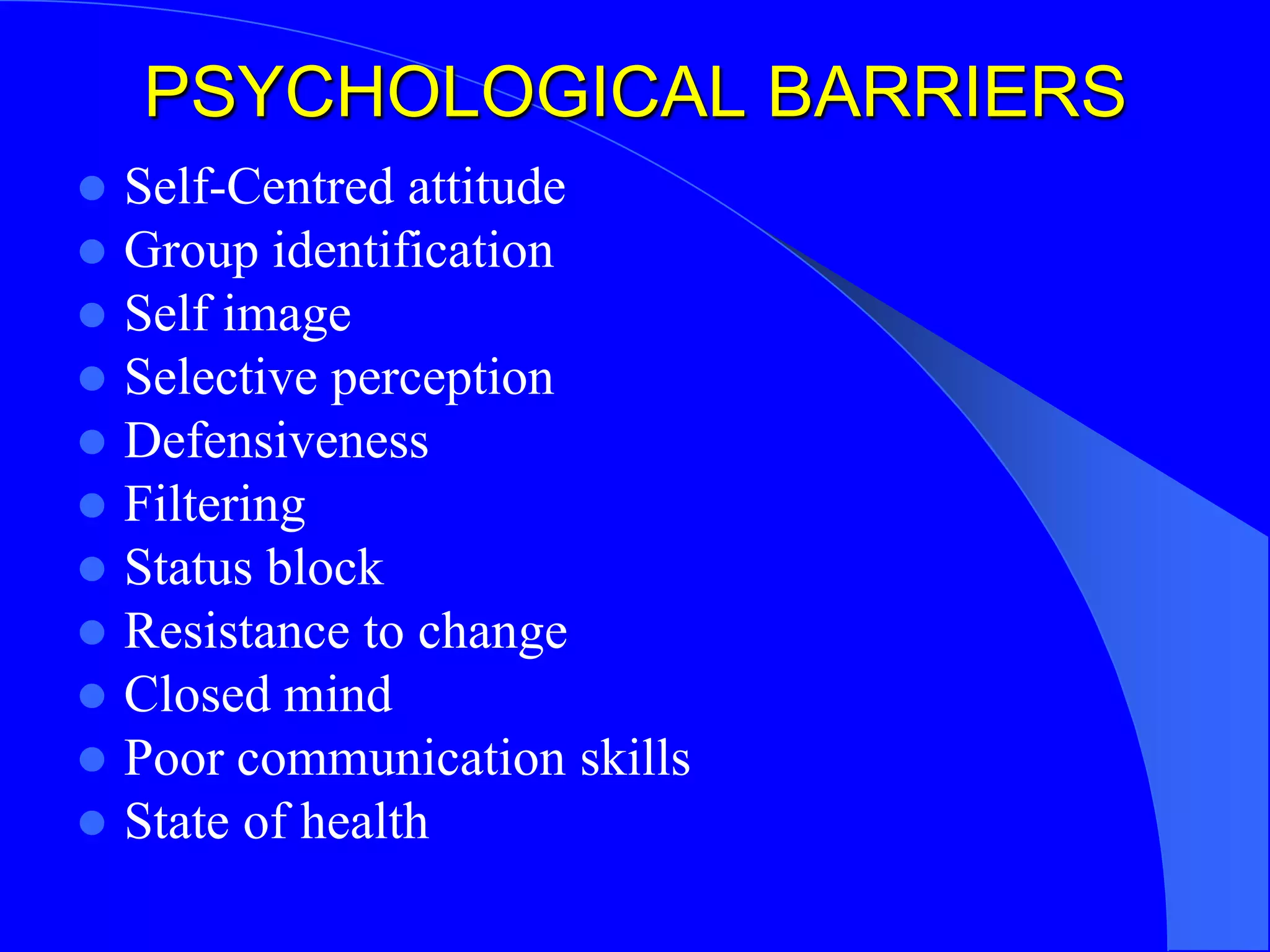 Barriers of Communication | PPTX