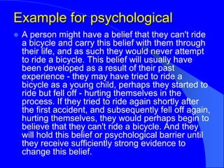 Psychological Barriers To Communication