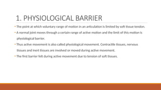 BARRIER CONCEPTS IN MANUAL THERAPY..pptx
