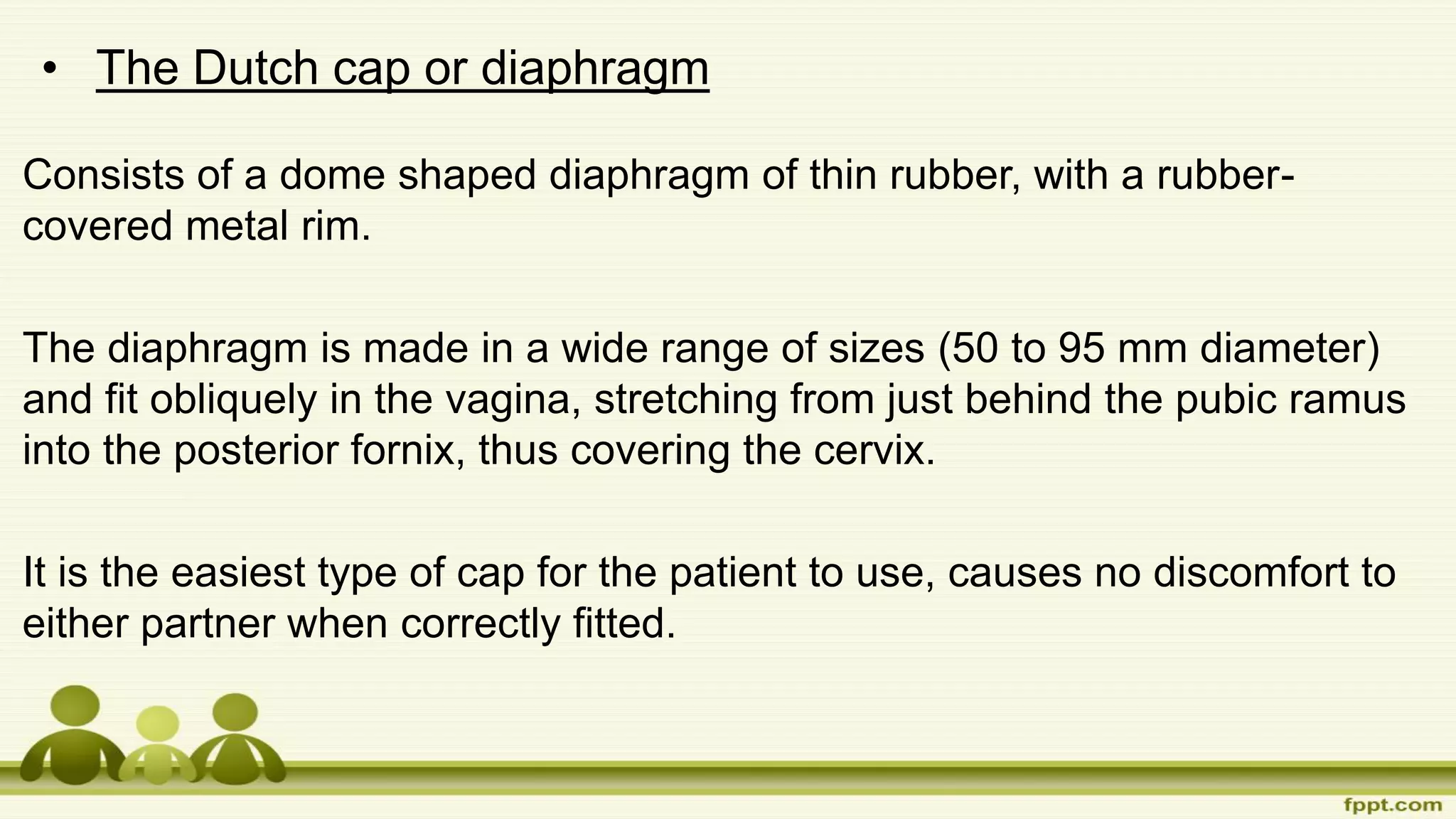 Barrier contraceptives | PDF