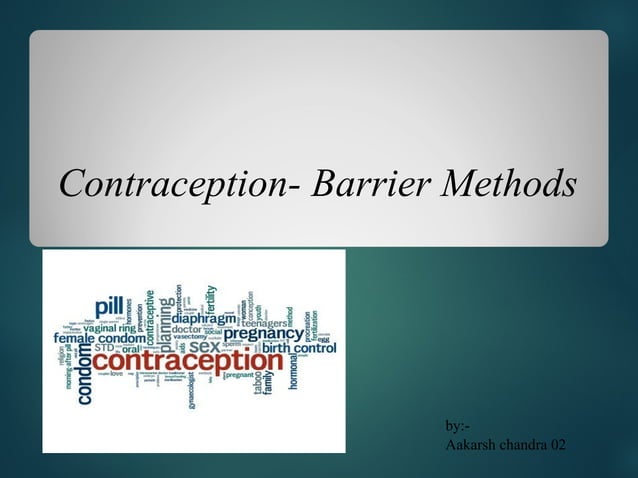 barrier method different types shiv.pptx