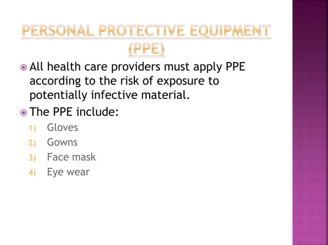 BARRIER NURSING.pptx | First Aid | Injuries