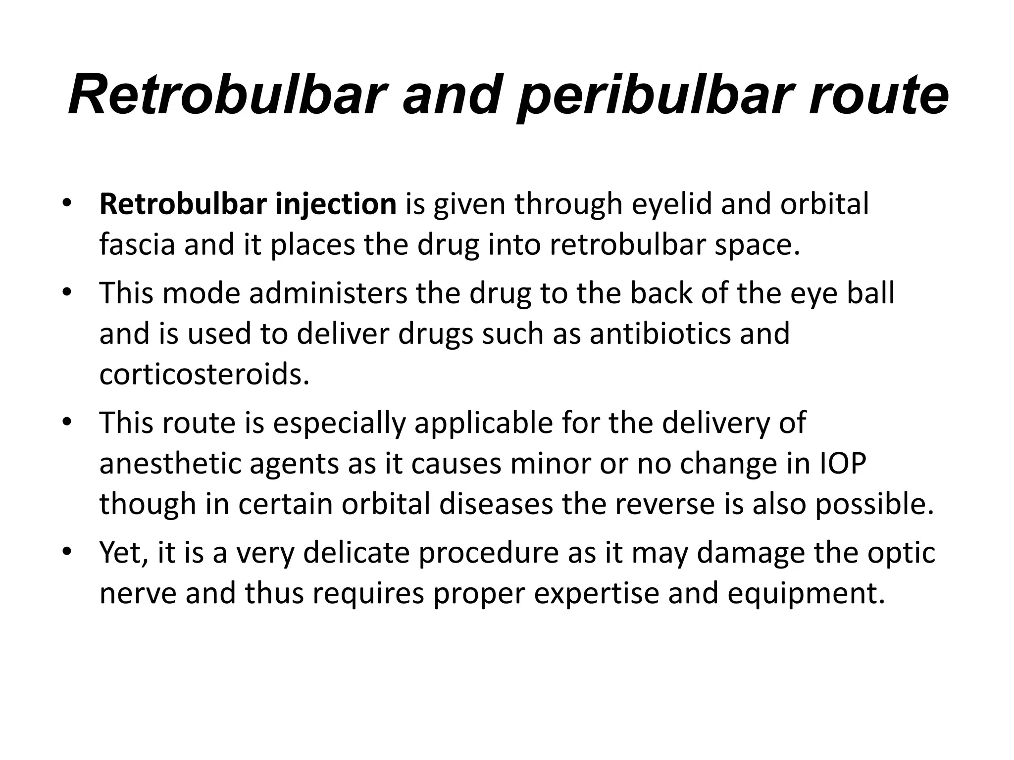Barrier of drugs permeation through ocular route by Sushil Kumar Singh ...
