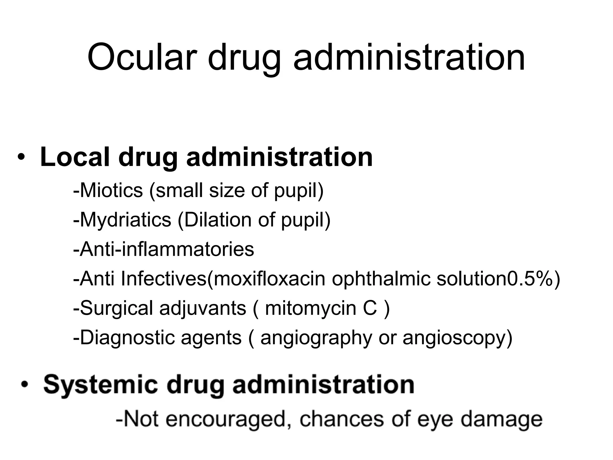 Barrier of drugs permeation through ocular route by Sushil Kumar Singh ...
