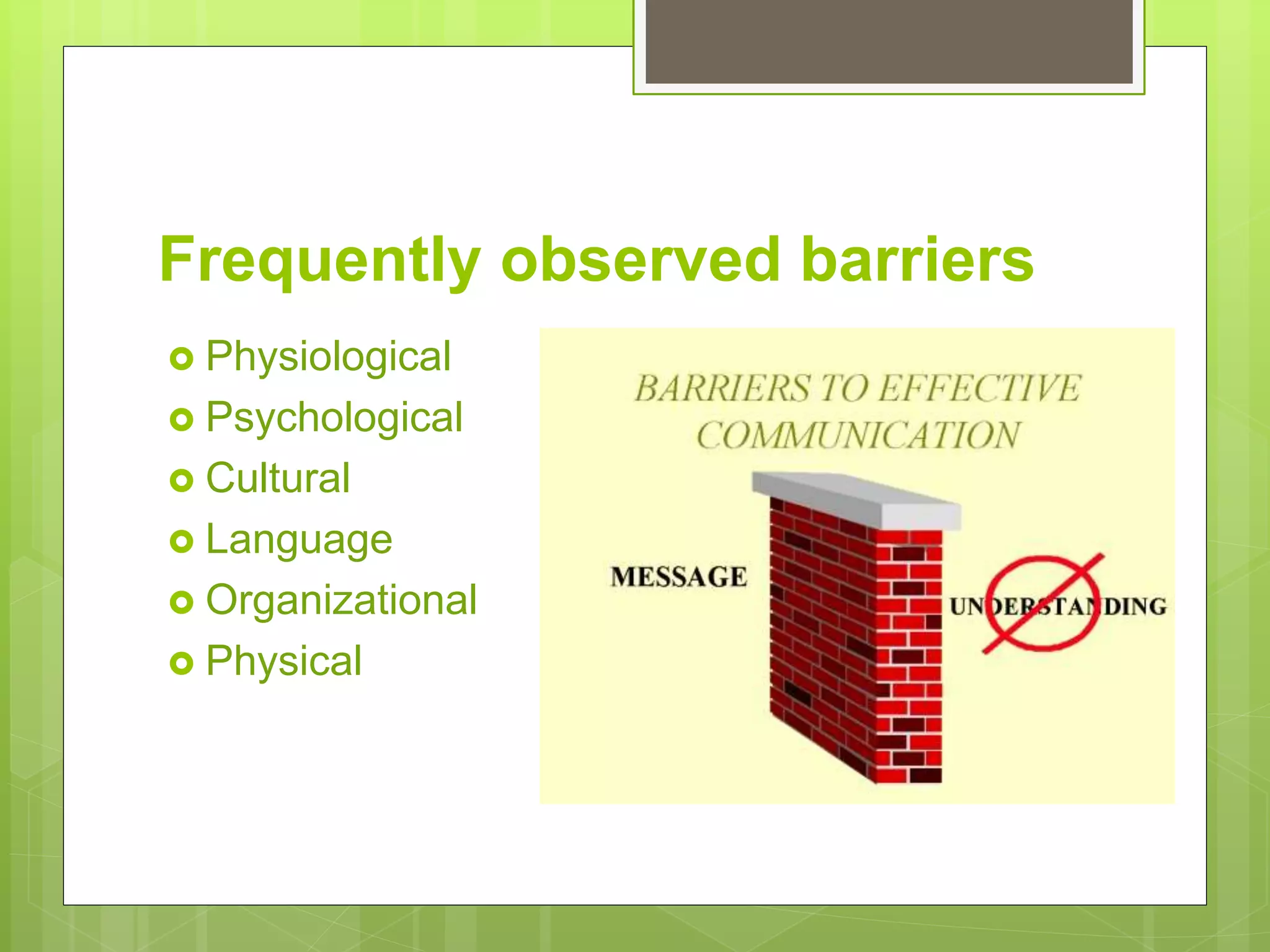 Barriers to communication | PPTX