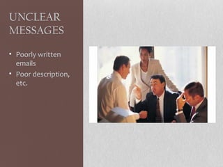 Barriers to-Communication | PPT | Technology & Computing